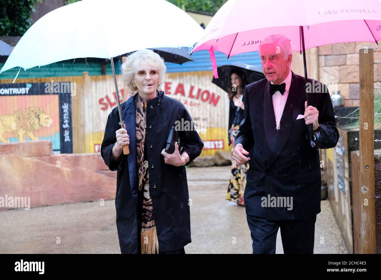 Princess Michael of Kent and chair of ZSL development board Rupert ...