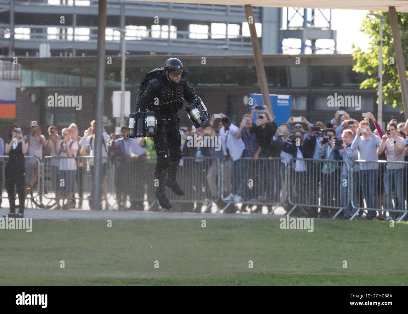 EDITORIAL USE ONLY British inventor Richard Browning, known as the â ...