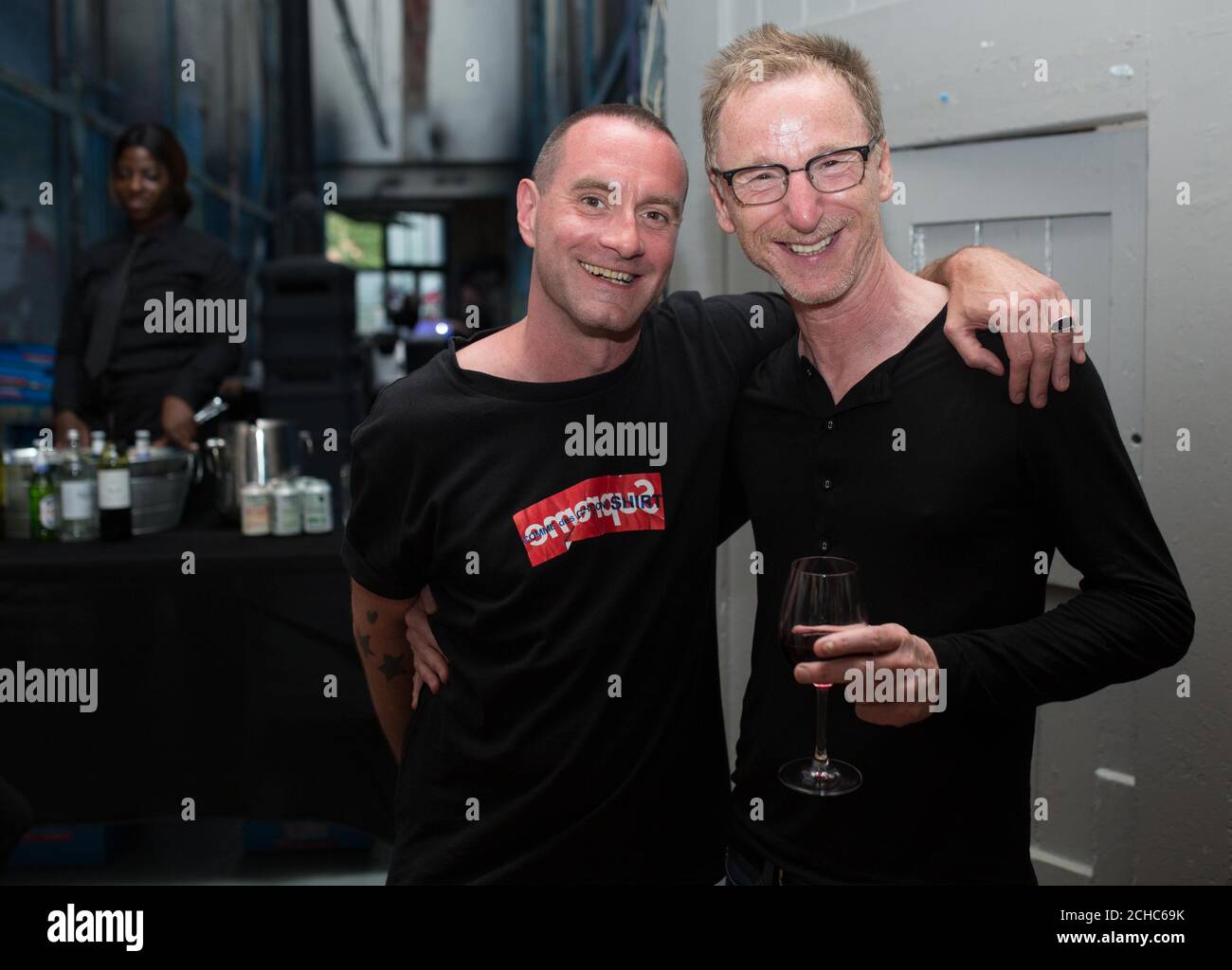 EDITORIAL USE ONLY James Lavelle (left) and Gary Crowley at I ME MINE ...