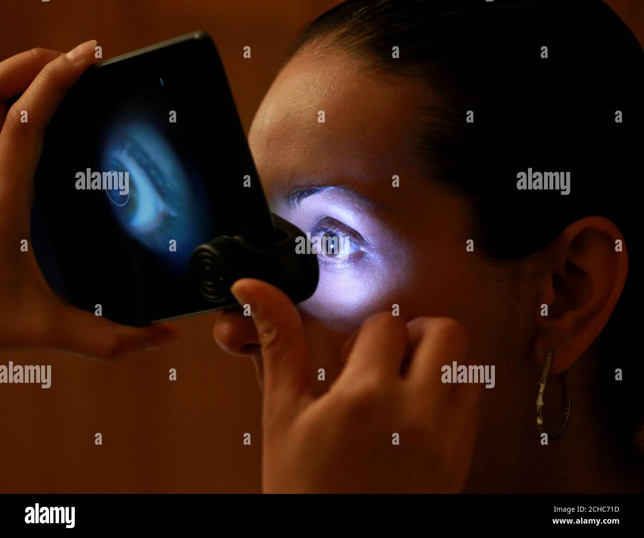 Portable eye examination kit hi-res stock photography and images - Alamy