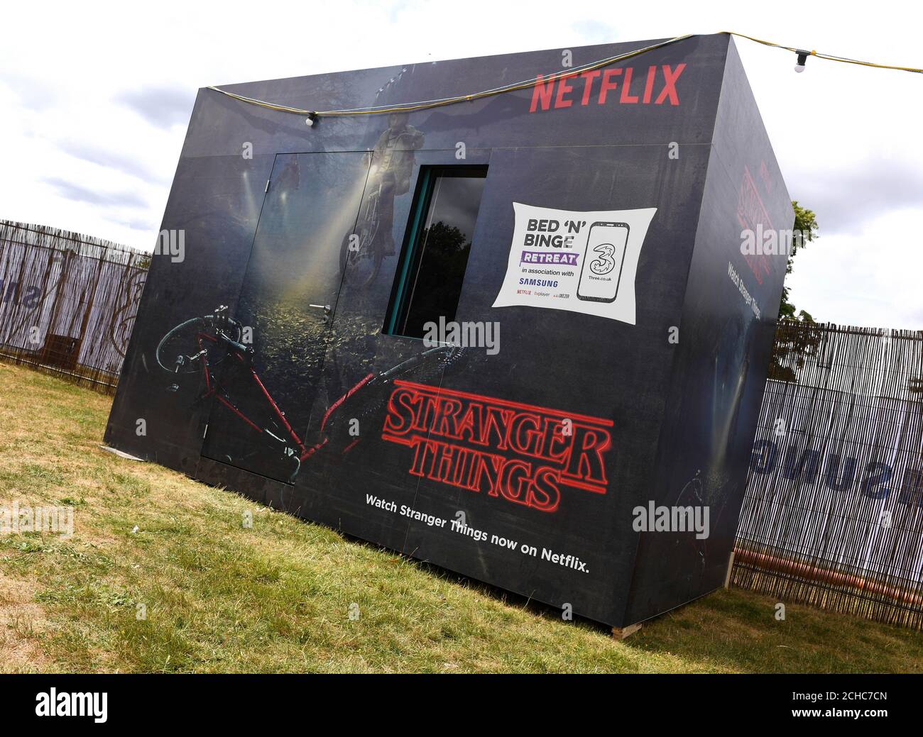 The Stranger Things pod at the Bed n Binge retreat, the world's first ...