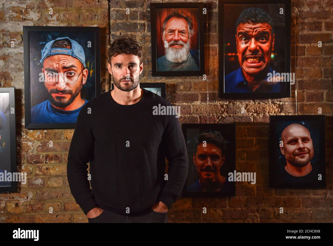 Former rugby player model thom evans attends launch tash modern hi-res ...