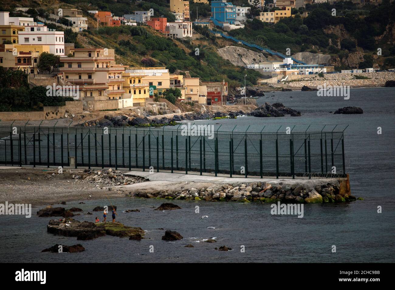Ceuta Border Fence High Resolution Stock Photography and Images - Alamy