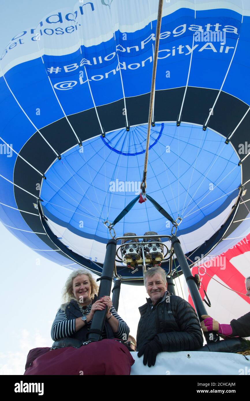 Alison FitzGerald COO of London City Airport and Declan Collier, CEO of ...
