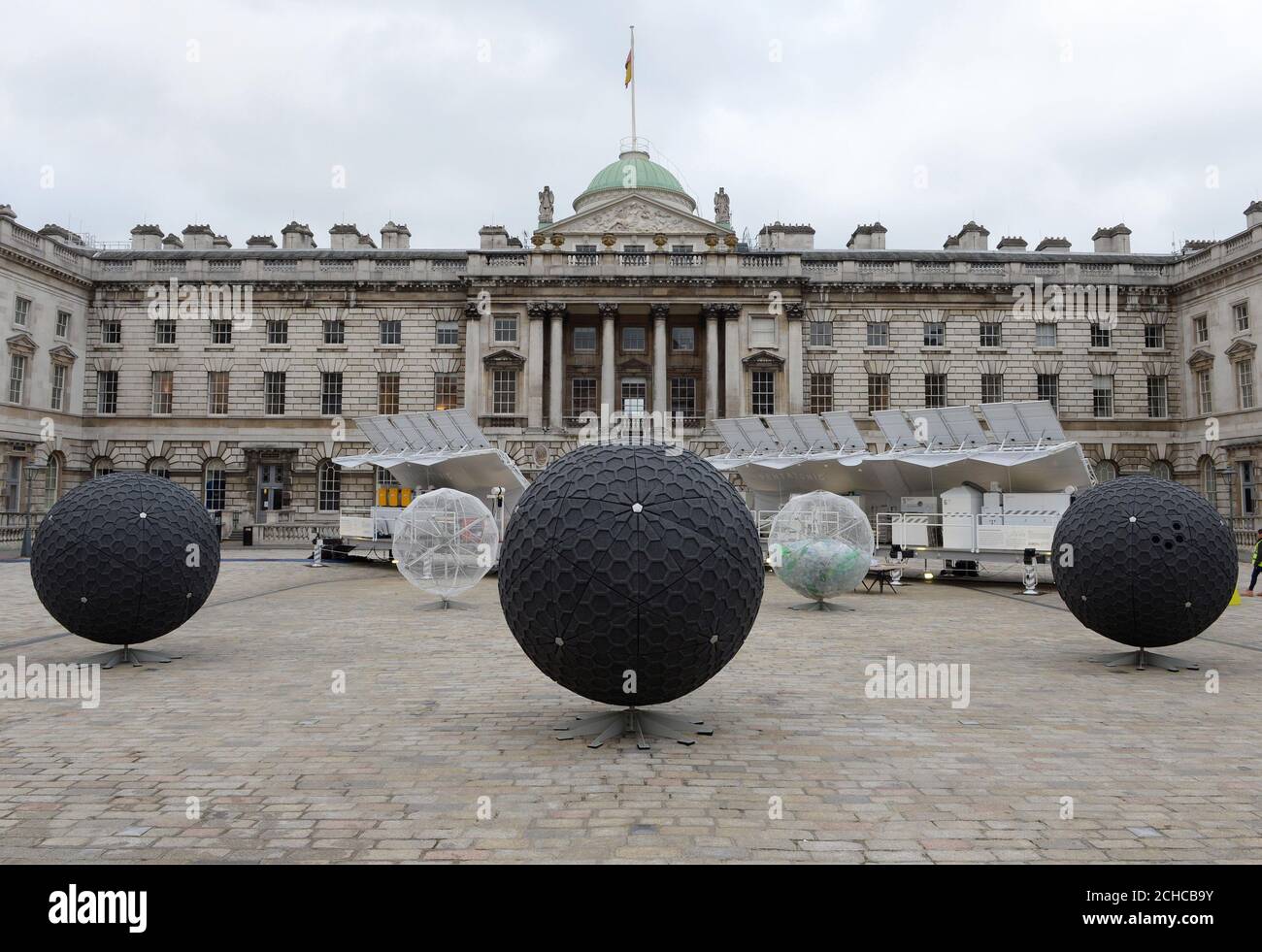The Pentatonic Trashpresso in the courtyard of Somerset House as Design ... The Pentatonic Trashpresso in the courtyard of Somerset House as Design ...