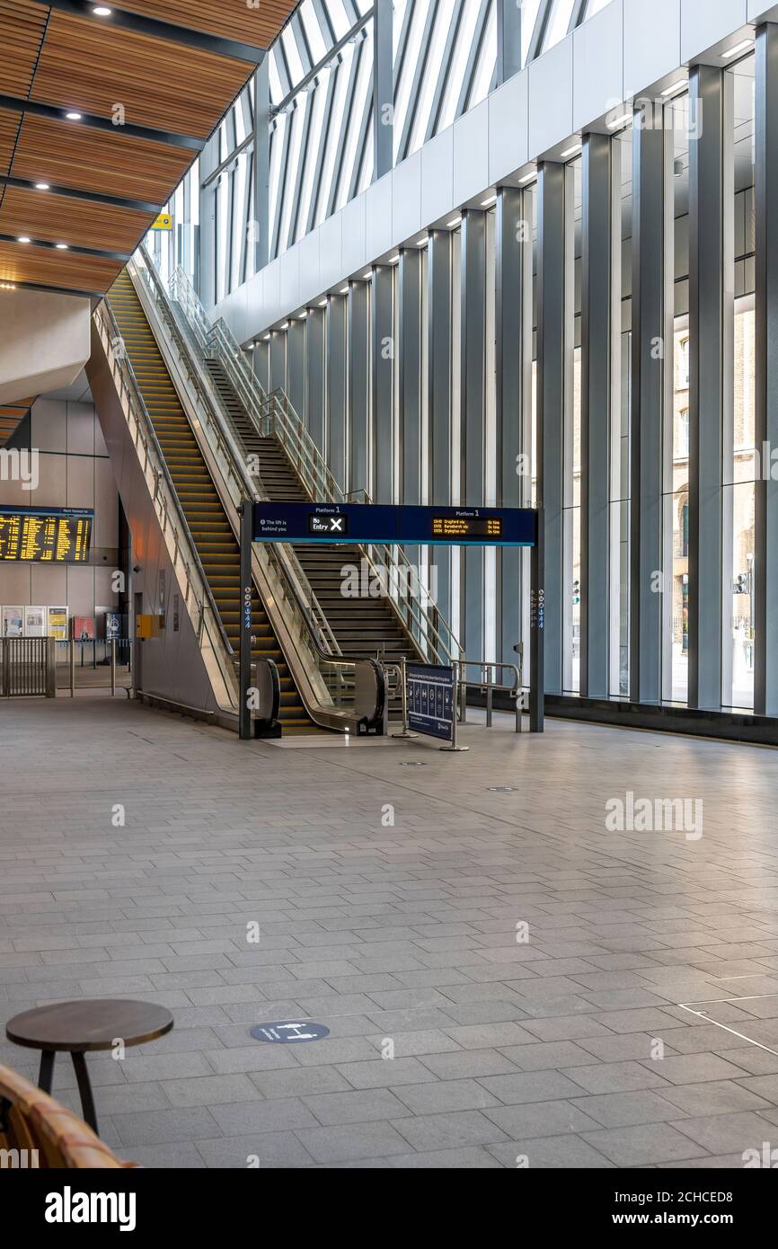 London Bridge Railway Station. Redesigned by architects Grimshaw ...