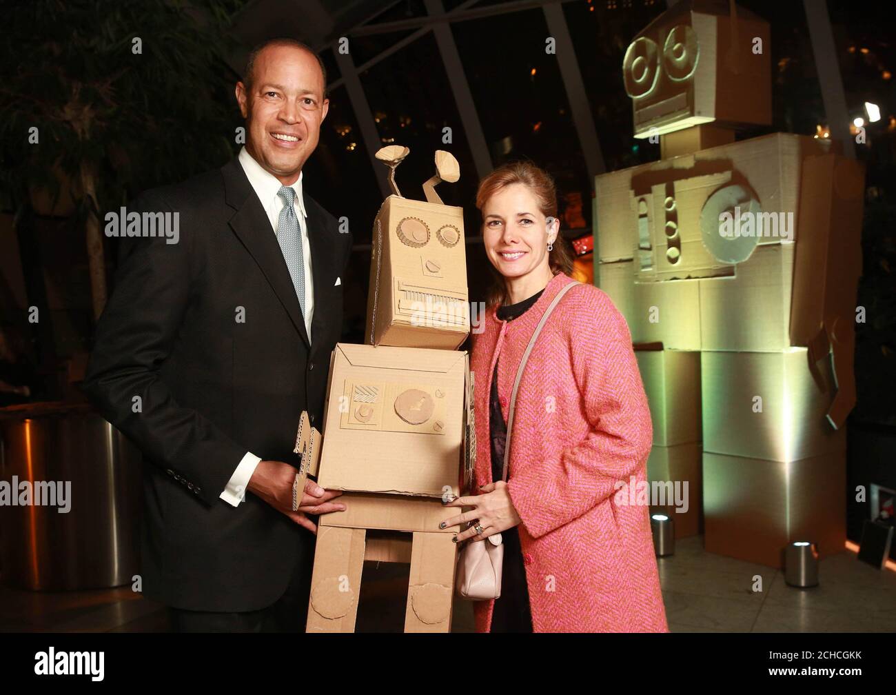 Ric Lewis, Chairman of Institute of Imagination and Darcey Bussell at ...