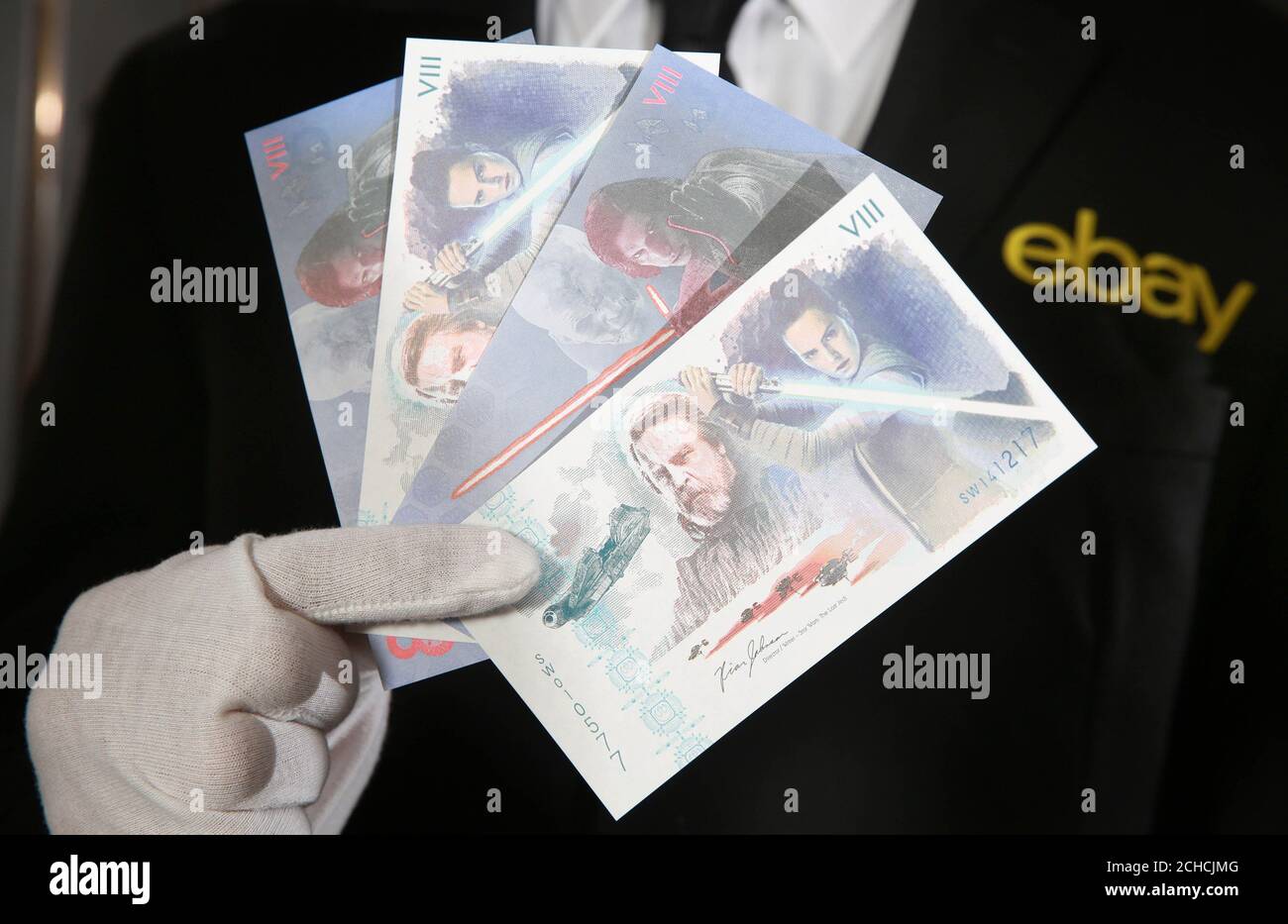 View official commemorative star wars bank notes hi-res stock ...