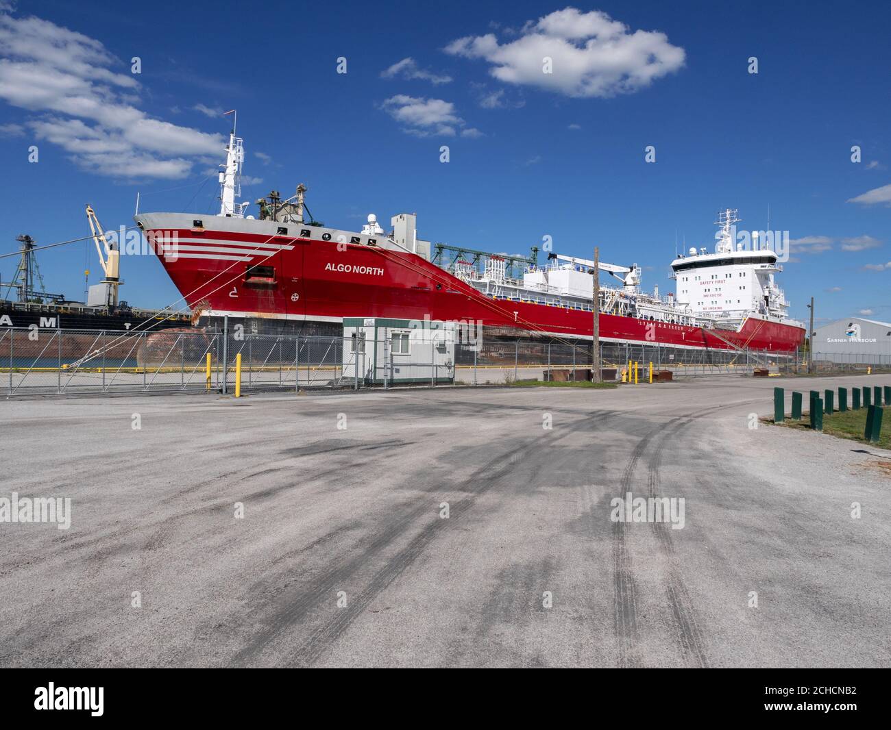 The Algonorth Crude Oil Tanker In Port Sarnia Ontario Canada This ...