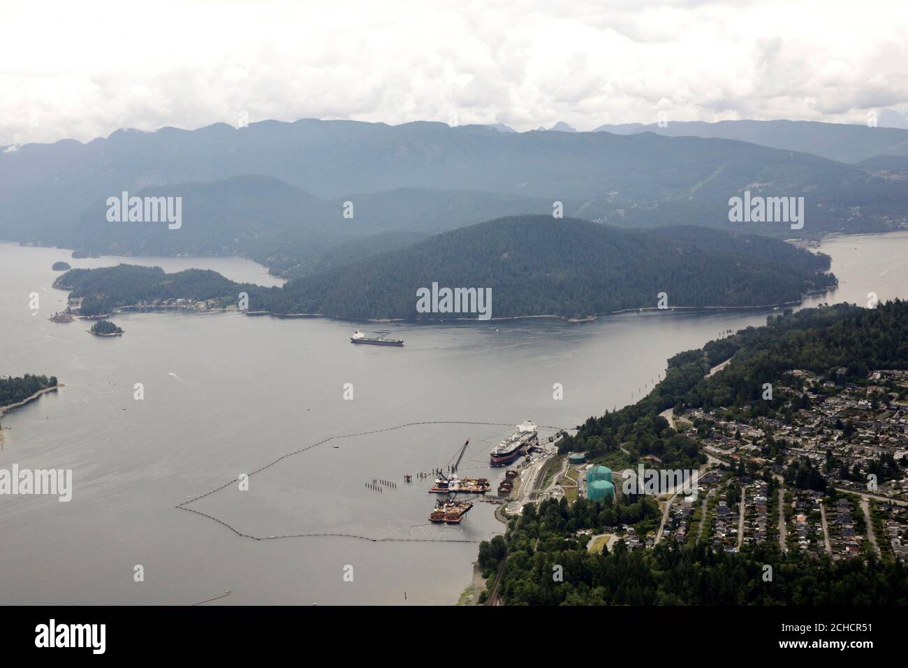 Burnaby Mountain Pipeline High Resolution Stock Photography and Images ...