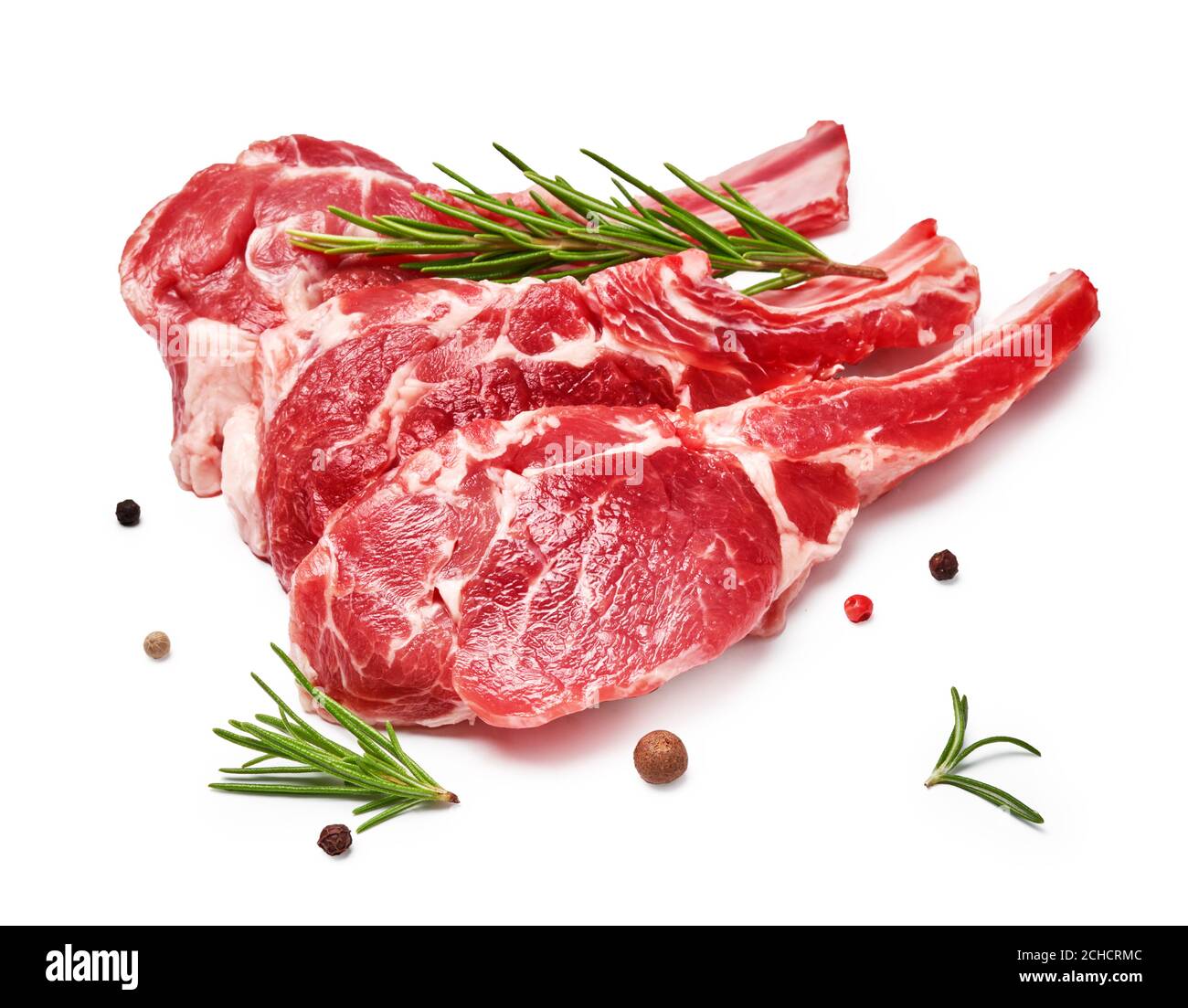 Raw lamb pieces hi-res stock photography and images - Alamy