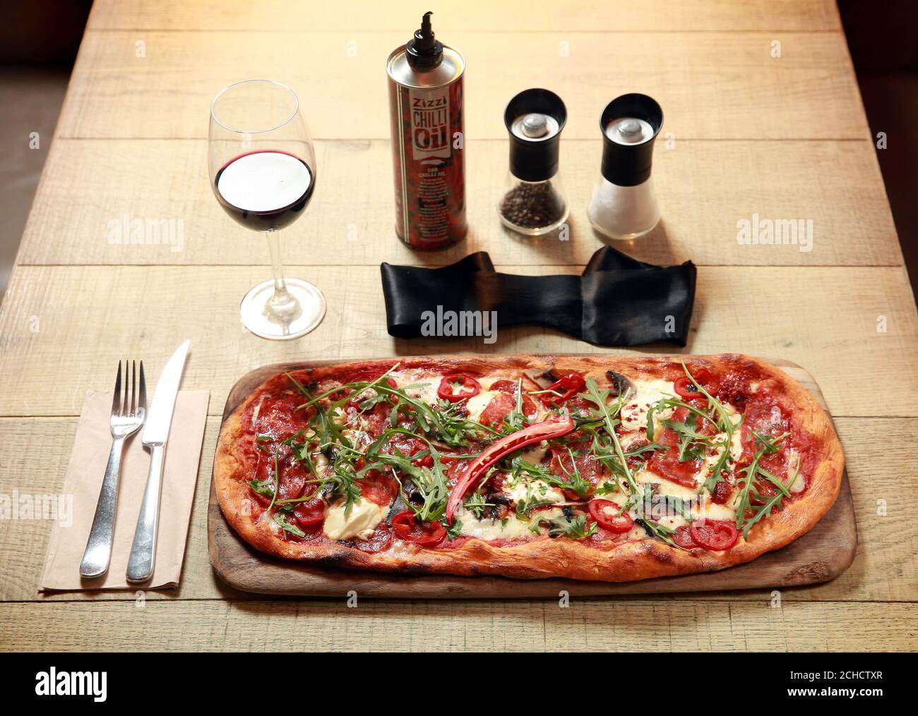 Zizzi restaurant menu hi-res stock photography and images - Alamy