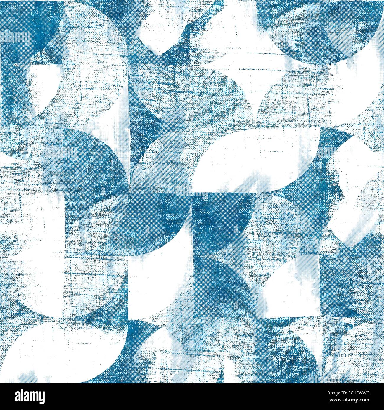 Seamless blue ink pen crosshatch blueprint pattern Stock Photo - Alamy