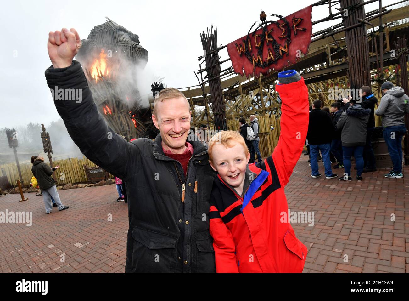 EDITORIAL USE ONLY Lucas Betts (10) from Leicester, celebrates becoming ...
