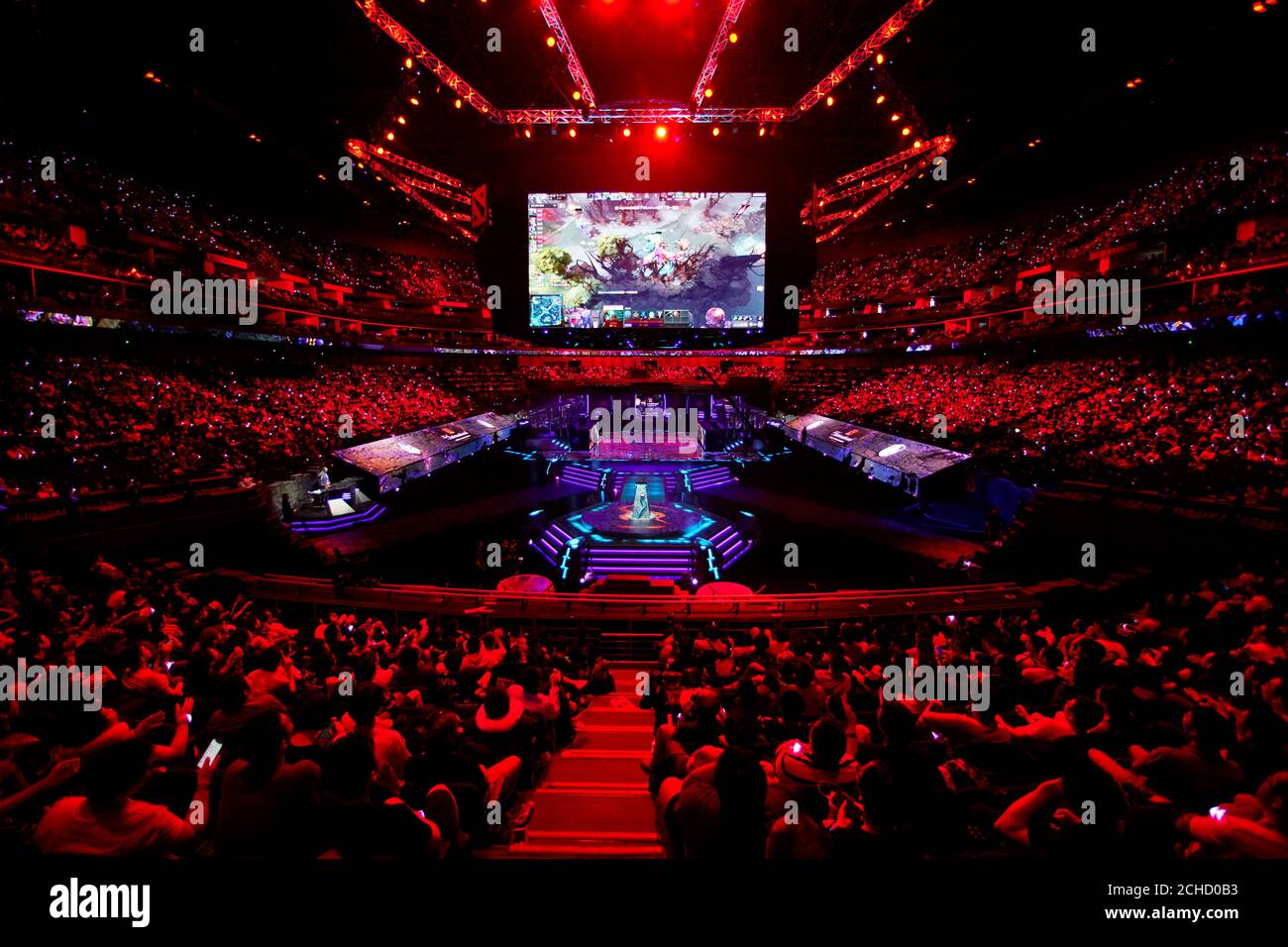 General view of the mercedes benz arena hi-res stock photography and ...