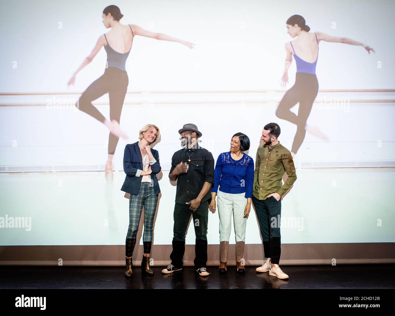 EDITORIAL USE ONLY (Left to right) Zenaida Yanowsky former Prima ...