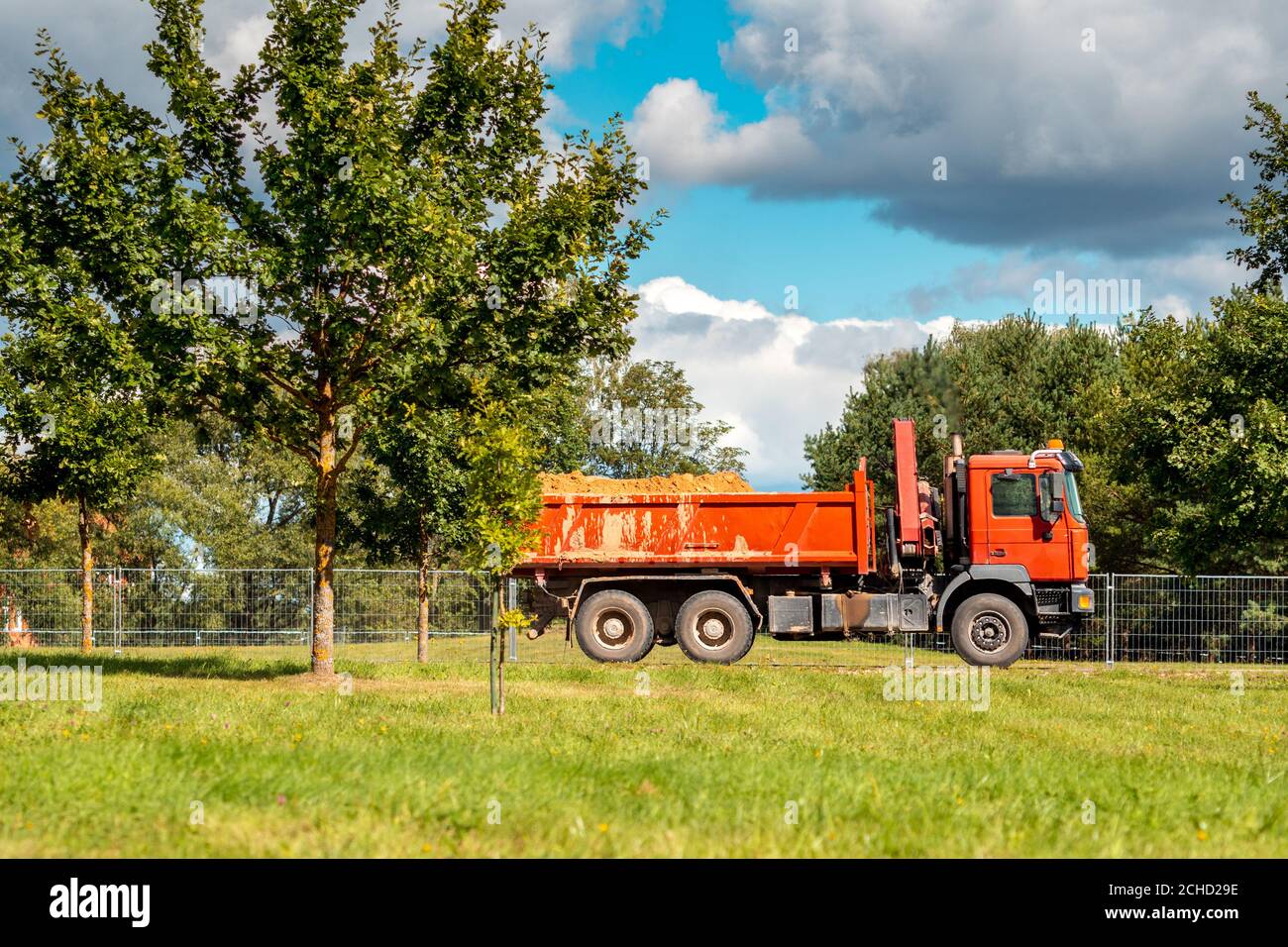 Transporting sand hi-res stock photography and images - Alamy