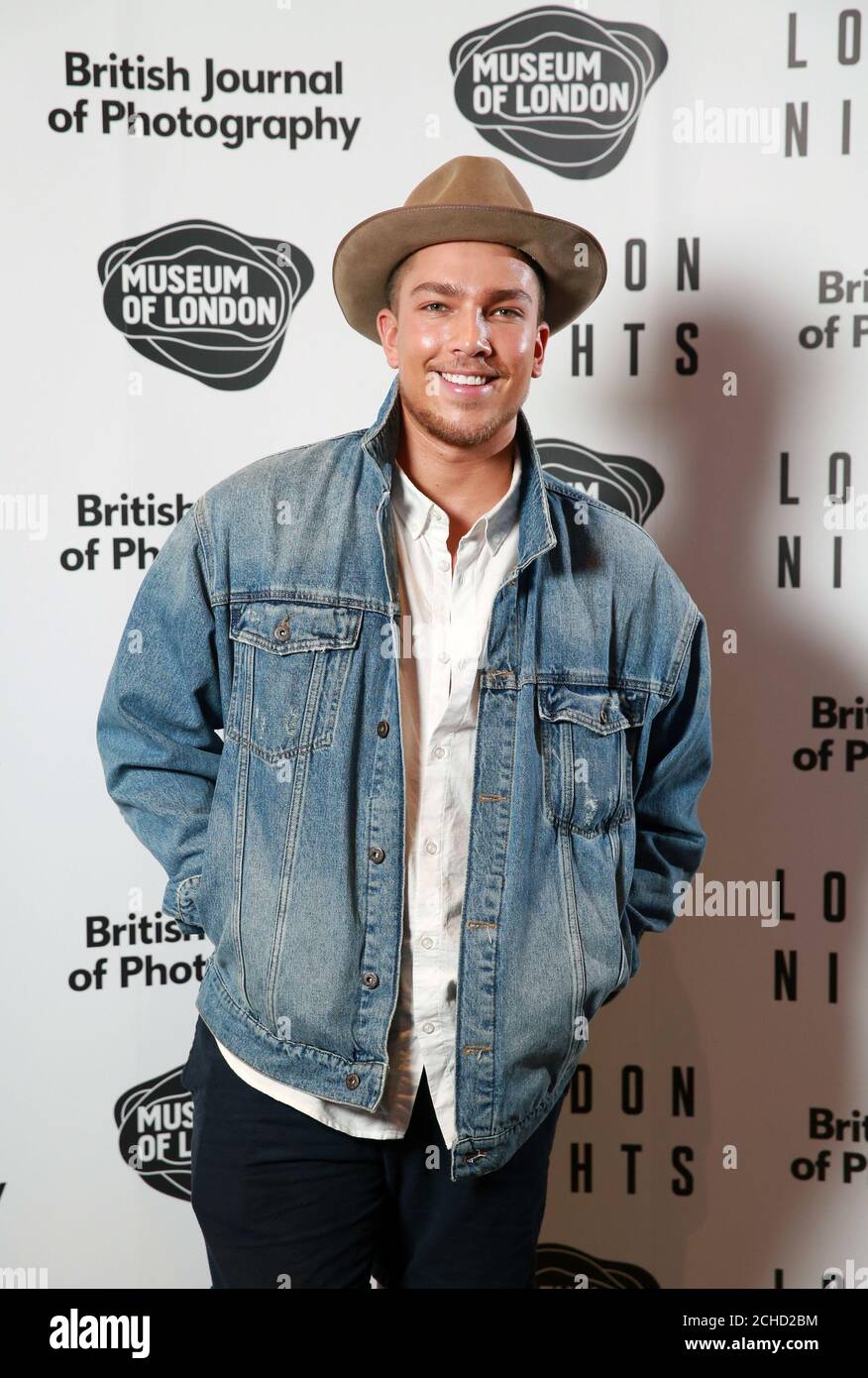 EDITORIAL USE ONLY Matt Terry arrives the VIP launch of the London ...