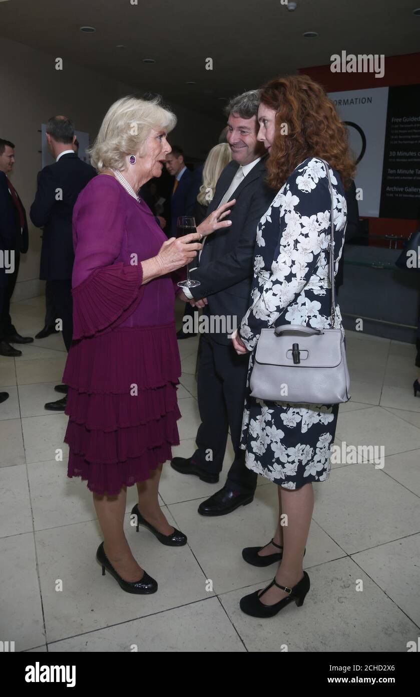 The duchess cornwall talks non executive director rebekah brooks hi-res ...