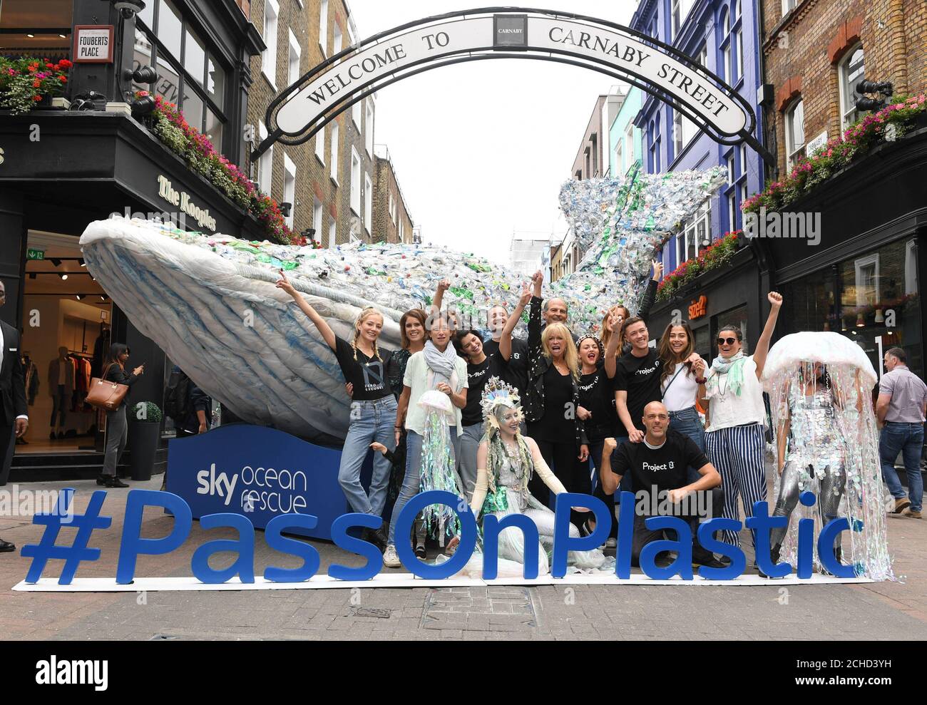 EDITORIAL USE ONLY Clara Paget, Princess Eugenie of York, Leah Wood ...