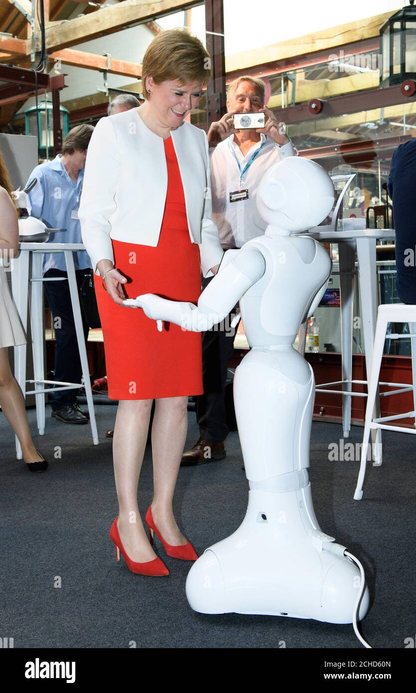 Humanoid robot pepper hi-res stock photography and images - Alamy