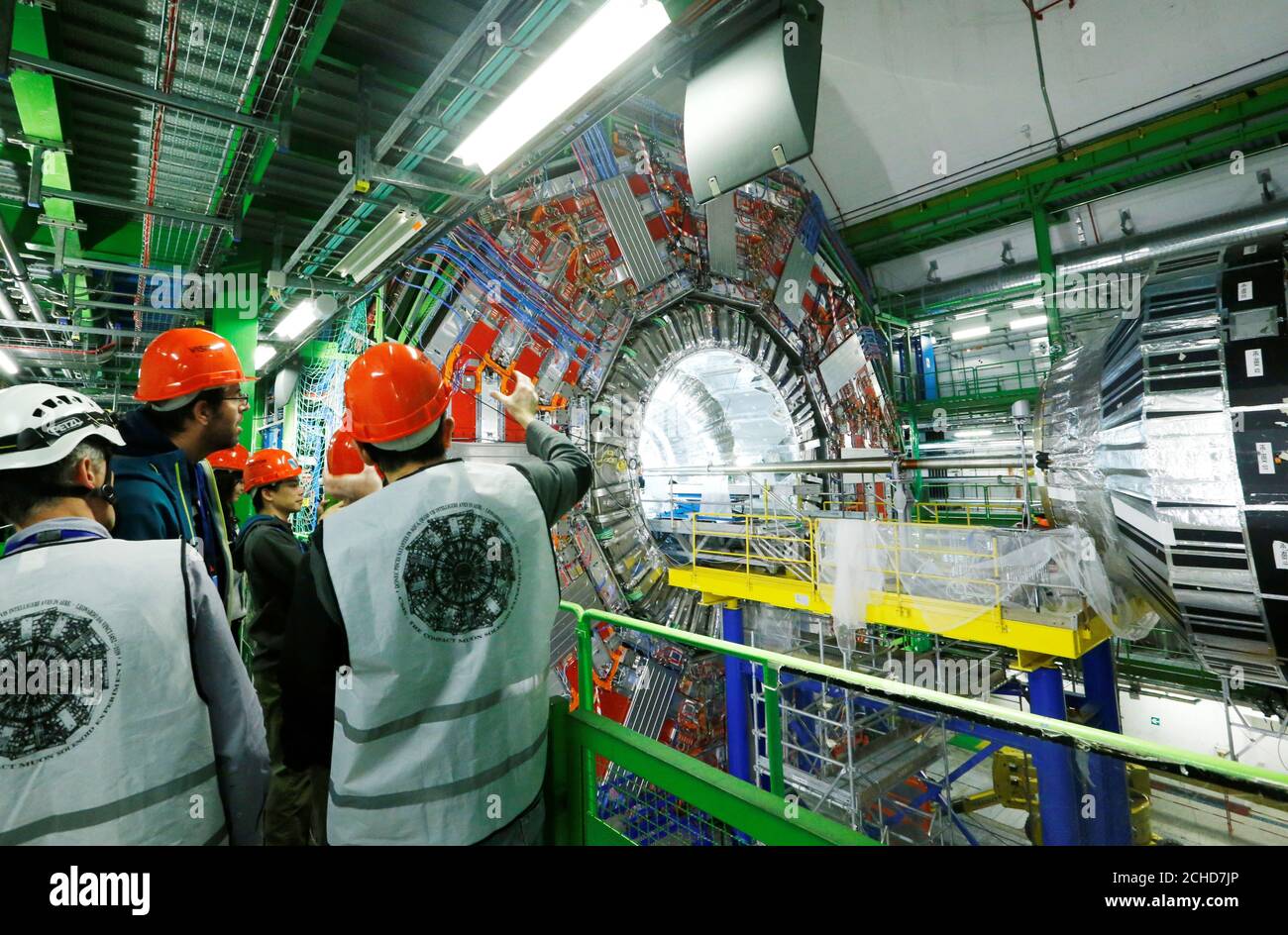 Cms cern hi-res stock photography and images - Alamy