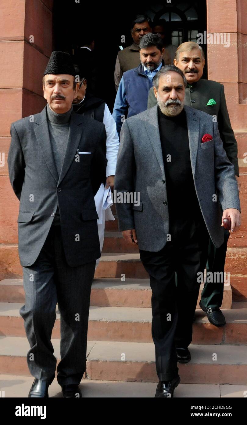 Ghulam nabi azad hi-res stock photography and images - Alamy