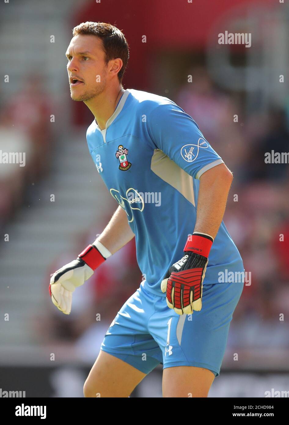 Southampton goalkeeper Alex McCarthy Stock Photo - Alamy