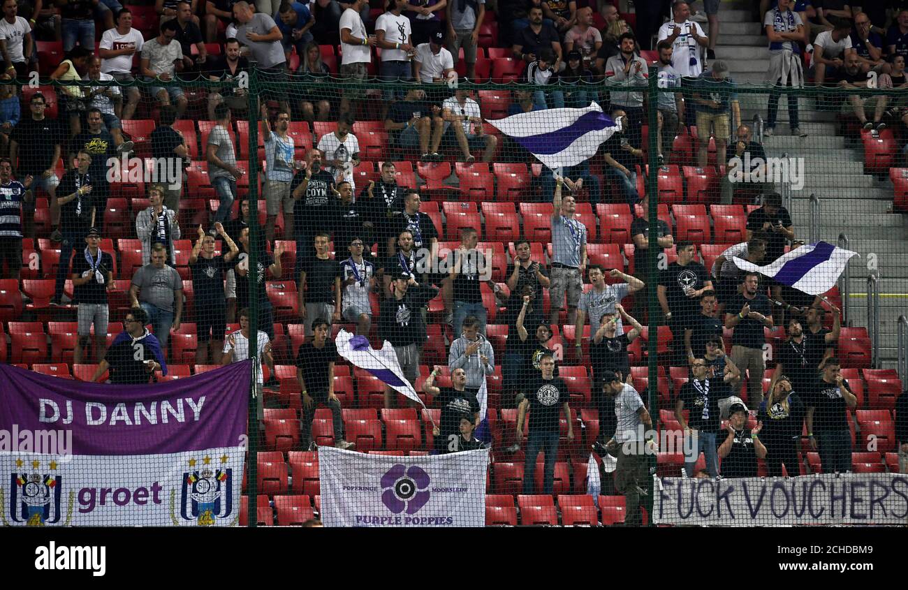 Anderlecht fans hi-res stock photography and images - Alamy