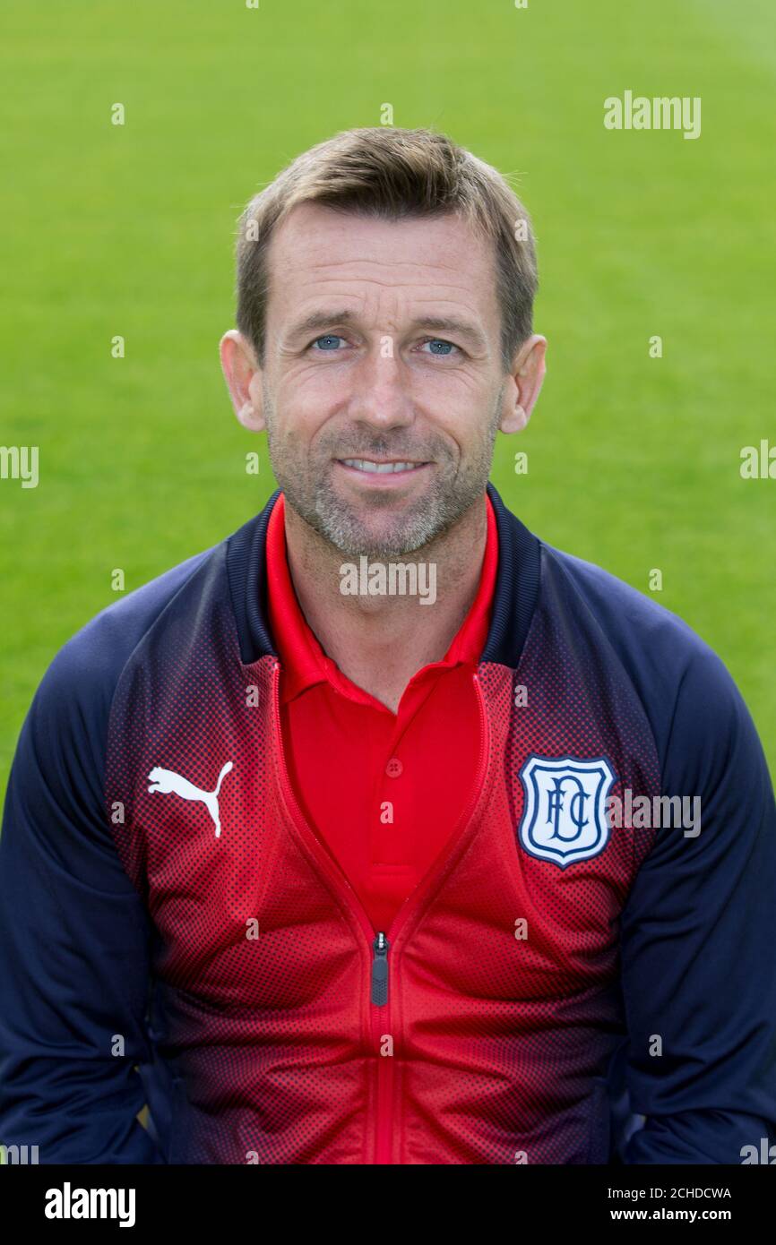 Dundee FC Manager Neil McCann Stock Photo - Alamy