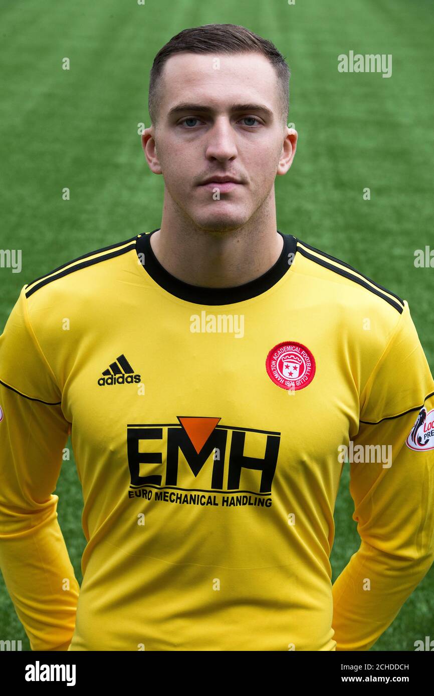 Hamilton Academical goalkeeper Ryan Fulton Stock Photo - Alamy