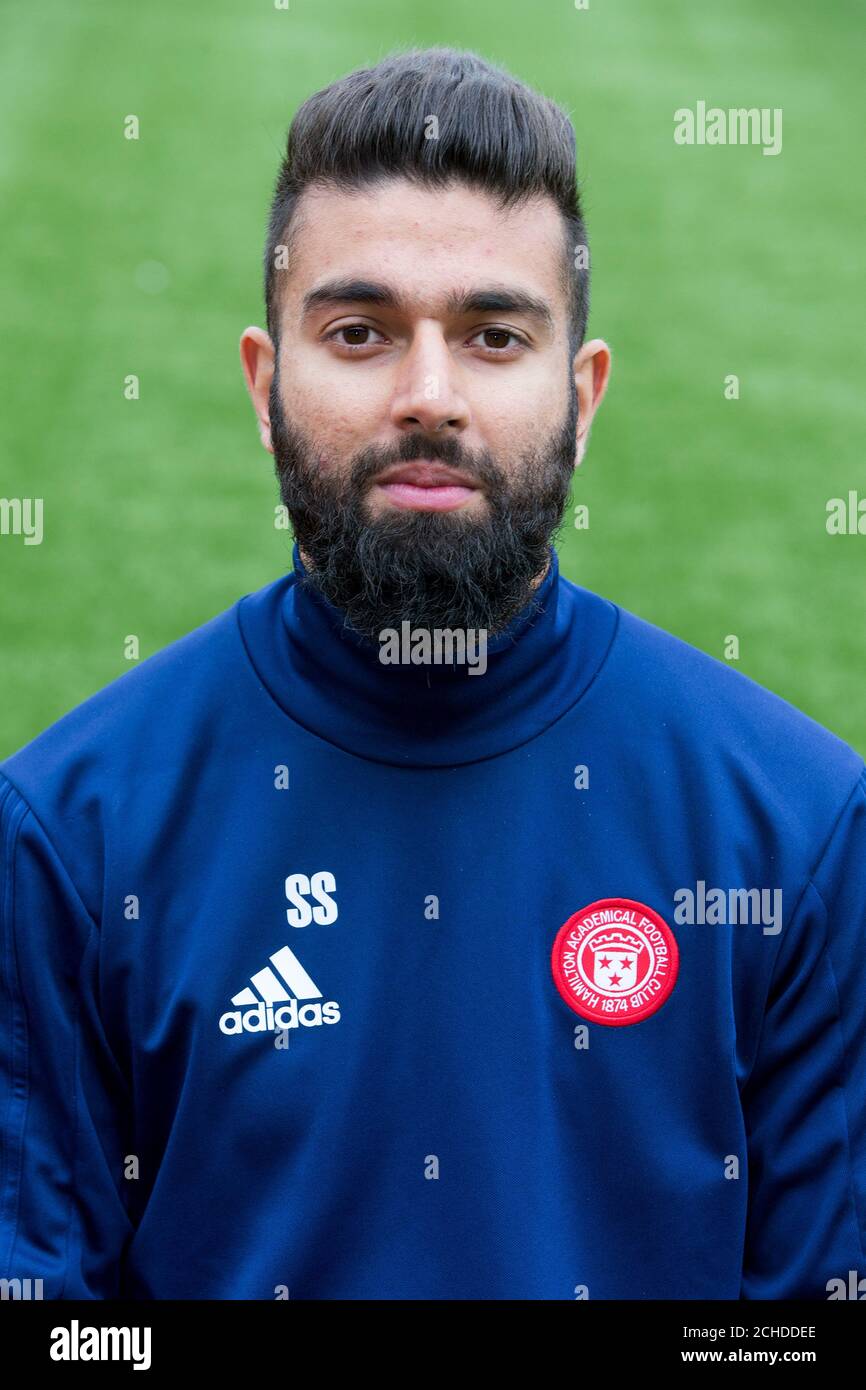 Hamilton Academical Sport Scientist Sunnan Shah Stock Photo - Alamy