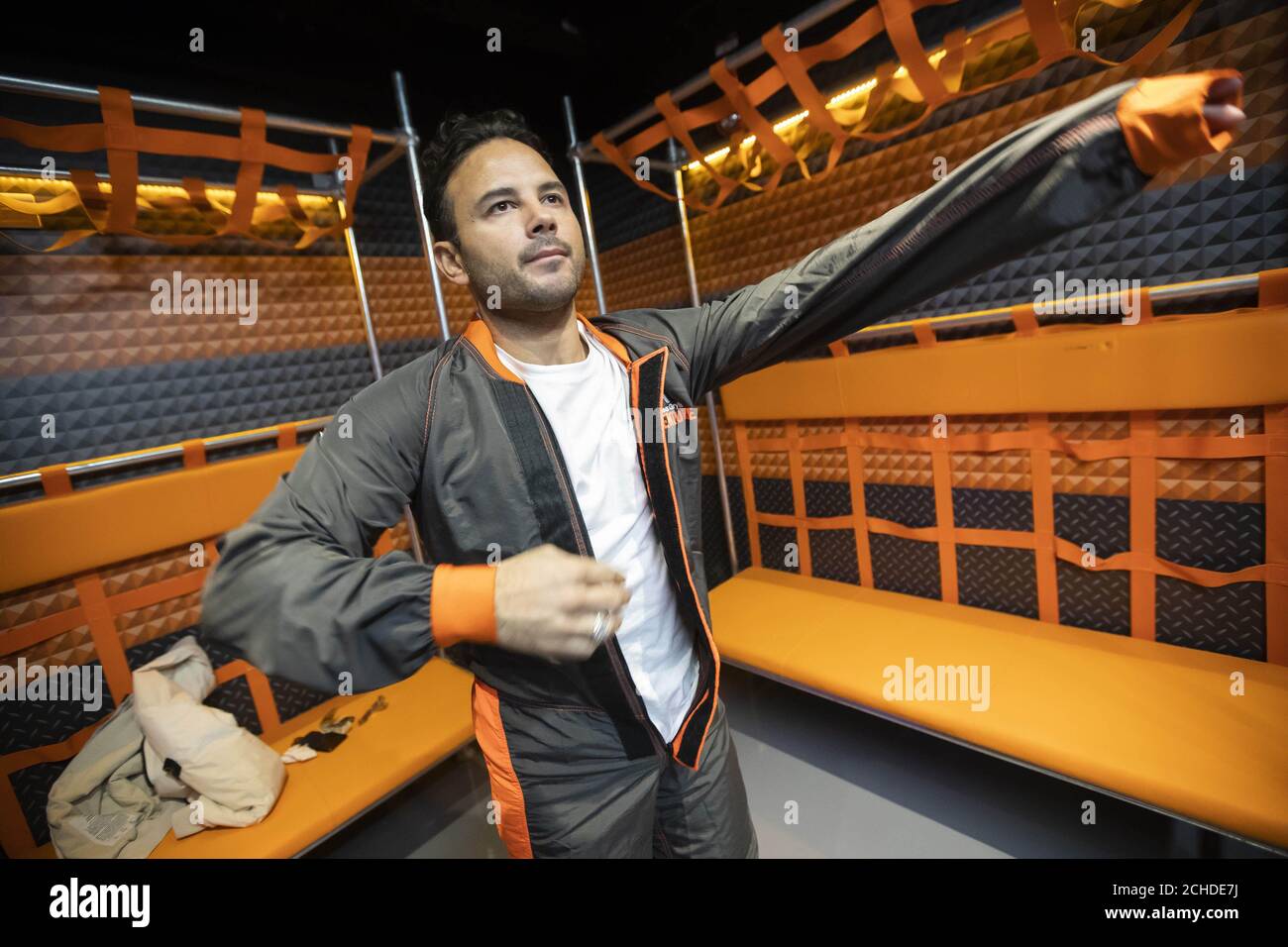 Ryan Thomas is the first to try the new immersive indoor skydive ...