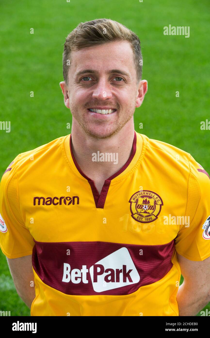 Motherwell's Elliott Frear Stock Photo - Alamy