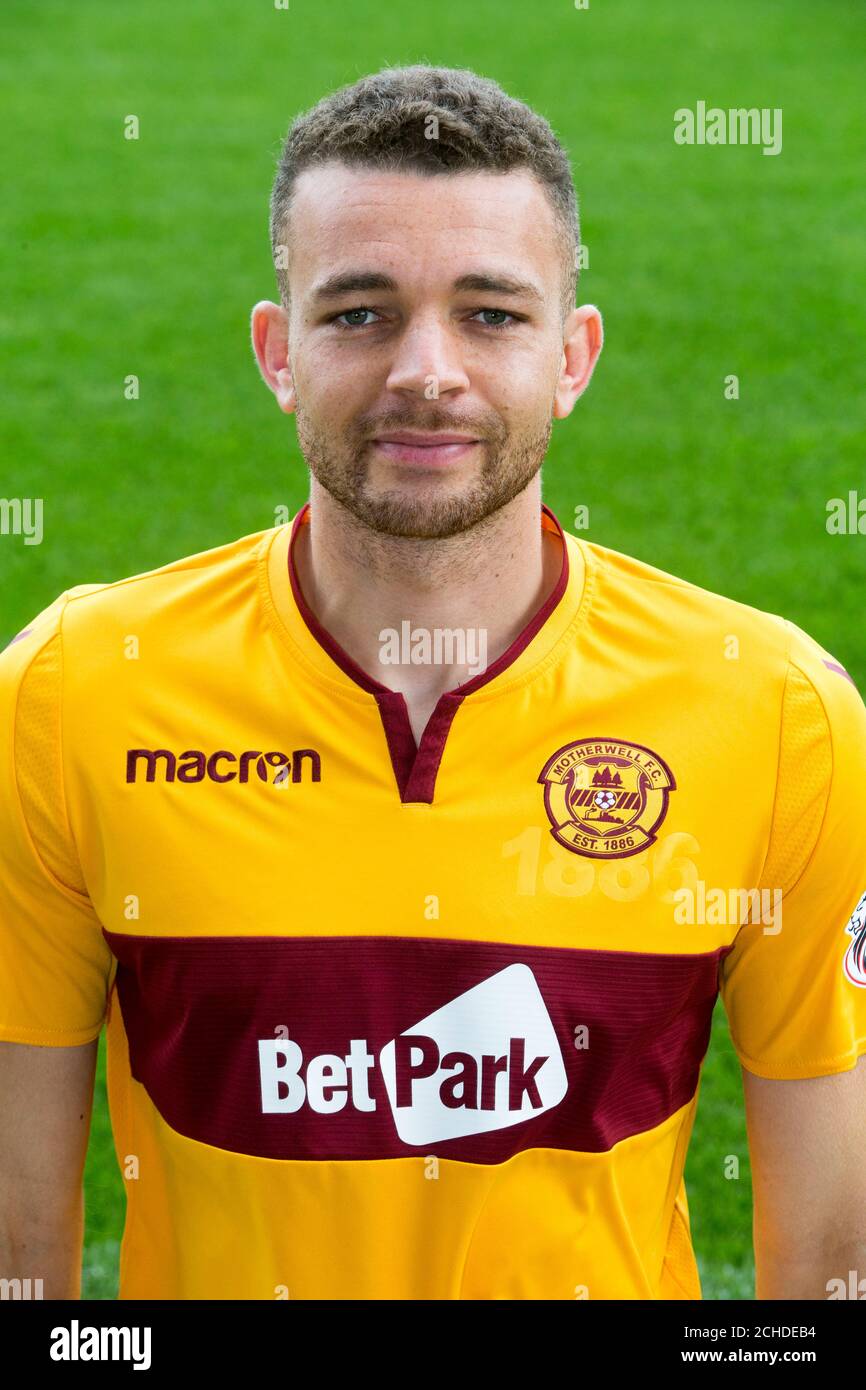 Motherwell's Aaron Taylor-Sinclair Stock Photo - Alamy