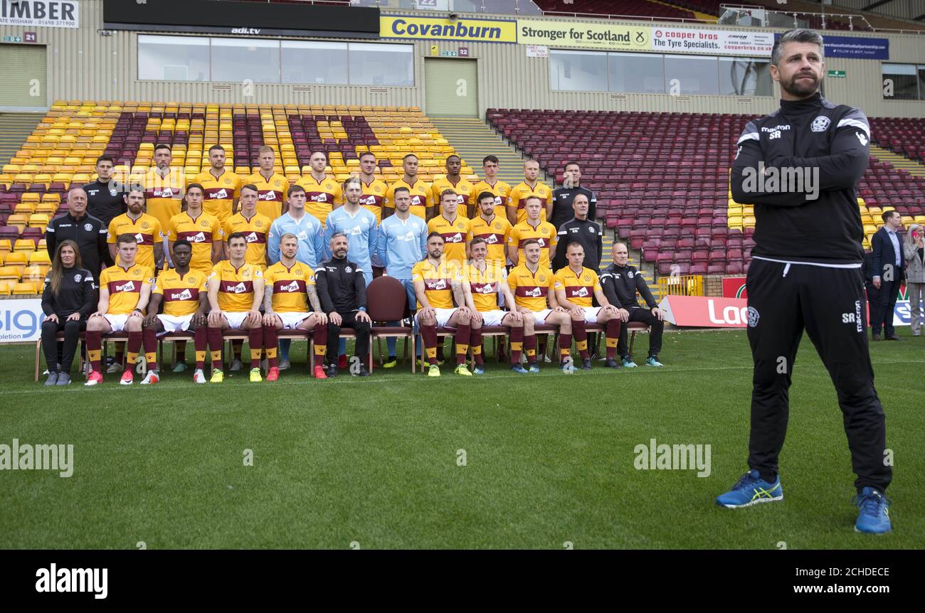 Motherwell team group hi-res stock photography and images - Alamy