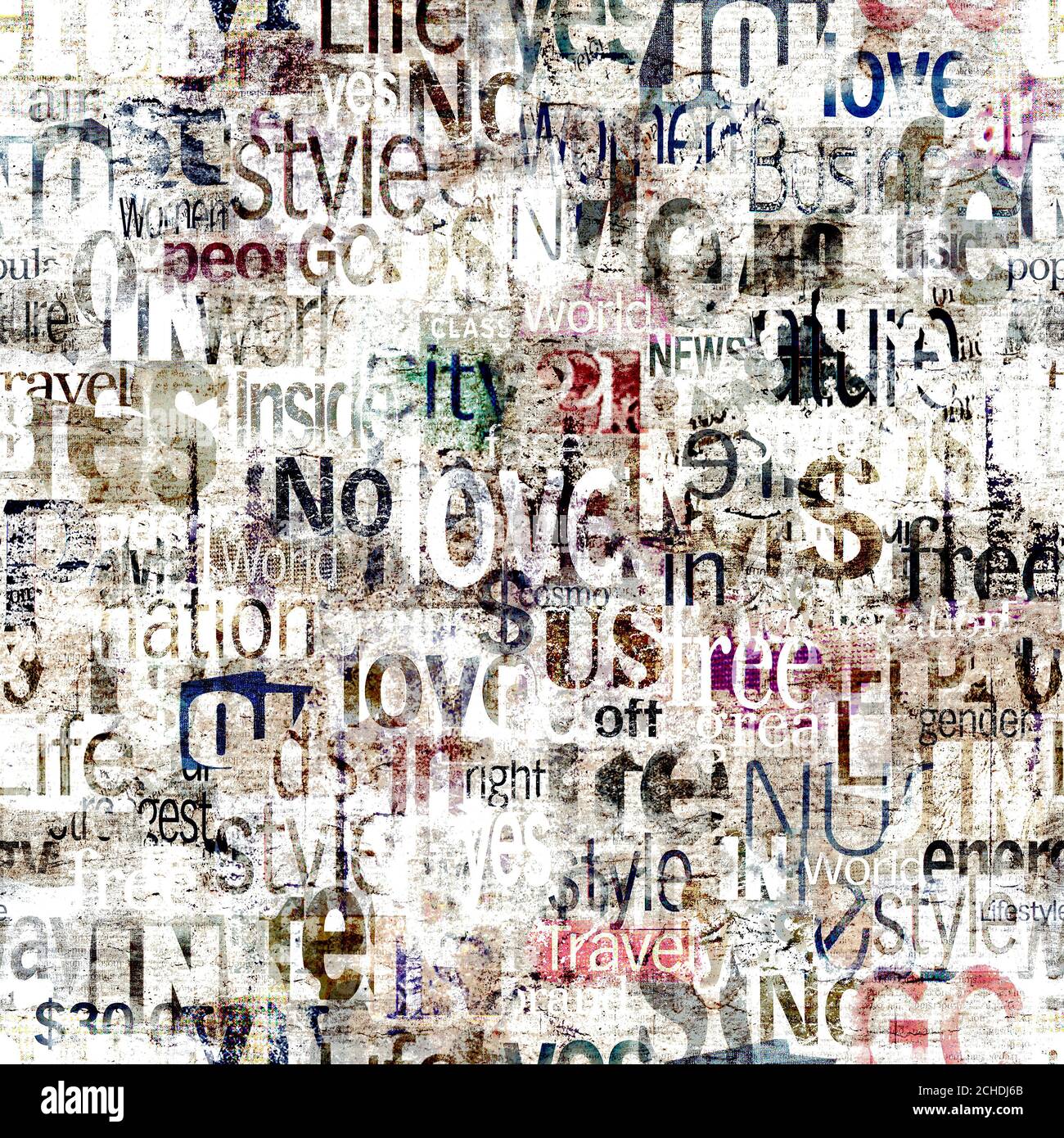 Words repeating hi-res stock photography and images - Alamy