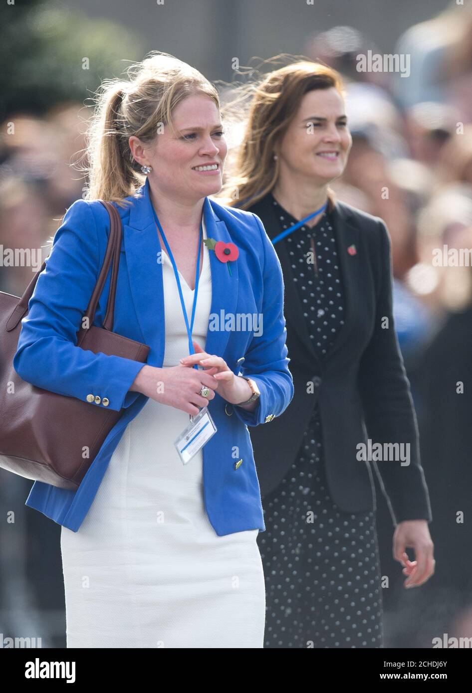 The Duchess of Sussex's Private Assistant Secretary Amy Pickerill (left ...