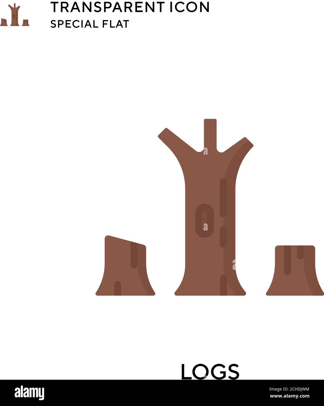 Log pile closeup Stock Vector Images - Alamy