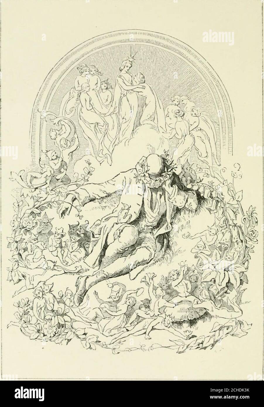 . Midsummer Eve : a fairy tale of loving and being loved . Drawn by Dan ...