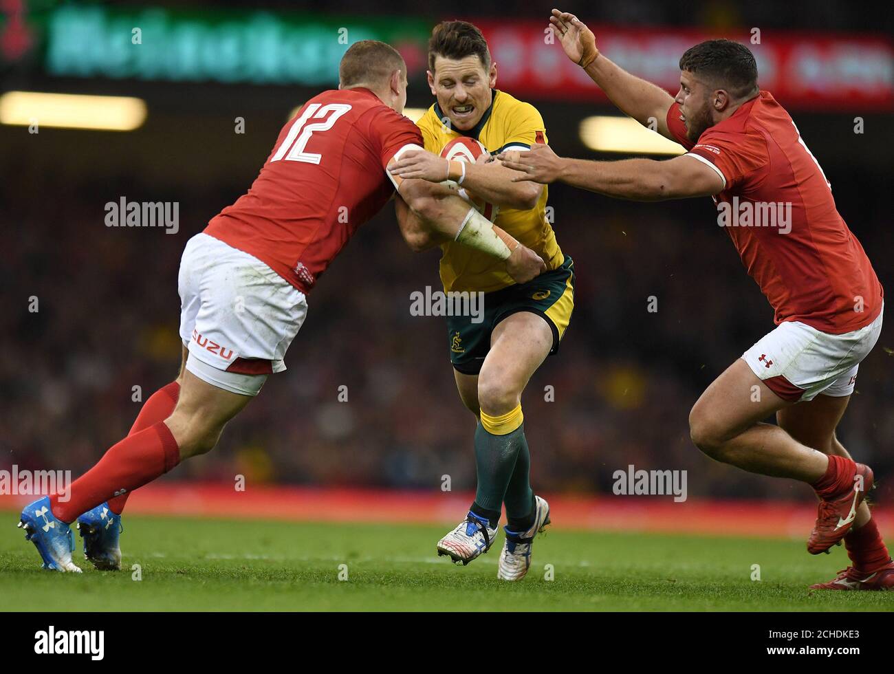 Australia's Bernard Foley during the Autumn International match at the ...