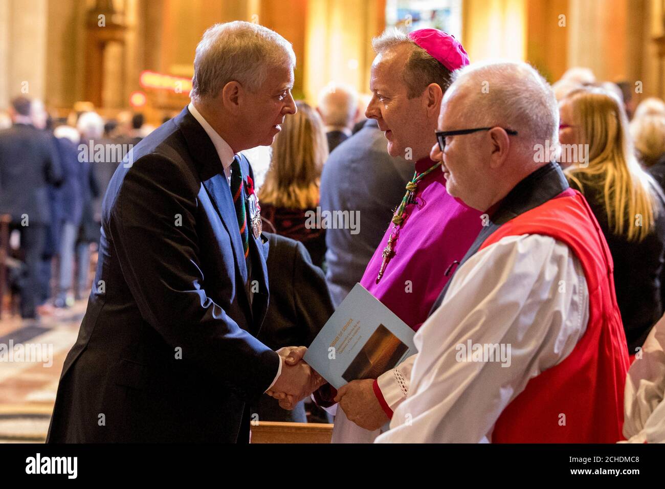 RETRANSMITTED CORRECTING NAME AND TITLE OF MR MARTIN The Duke of York ...