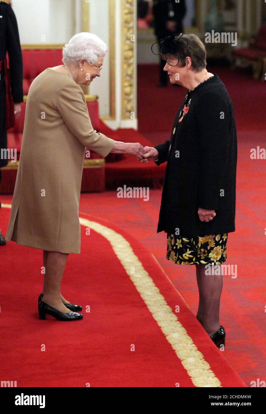 Joan Redfern is made an MBE (Member of the Order of the British Empire ...
