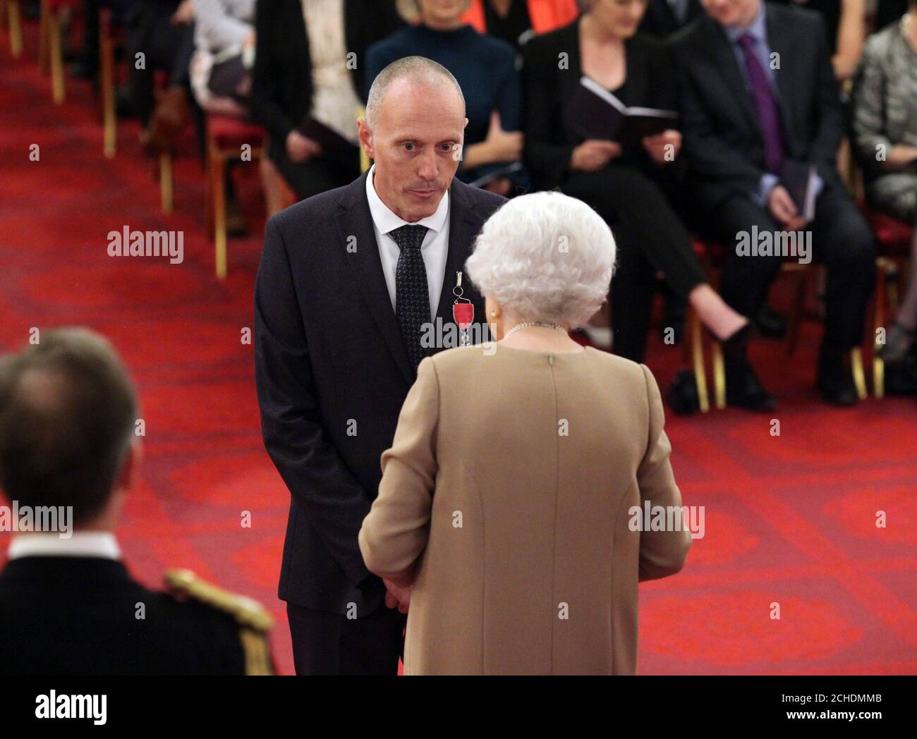 Michael Nield is made an MBE (Member of the Order of the British Empire ...