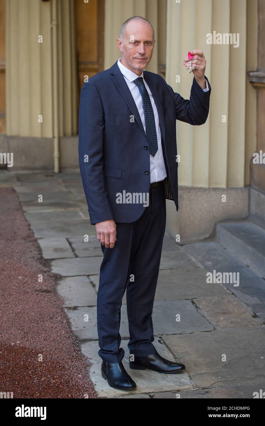 Michael nield with his mbe medal hi-res stock photography and images ...
