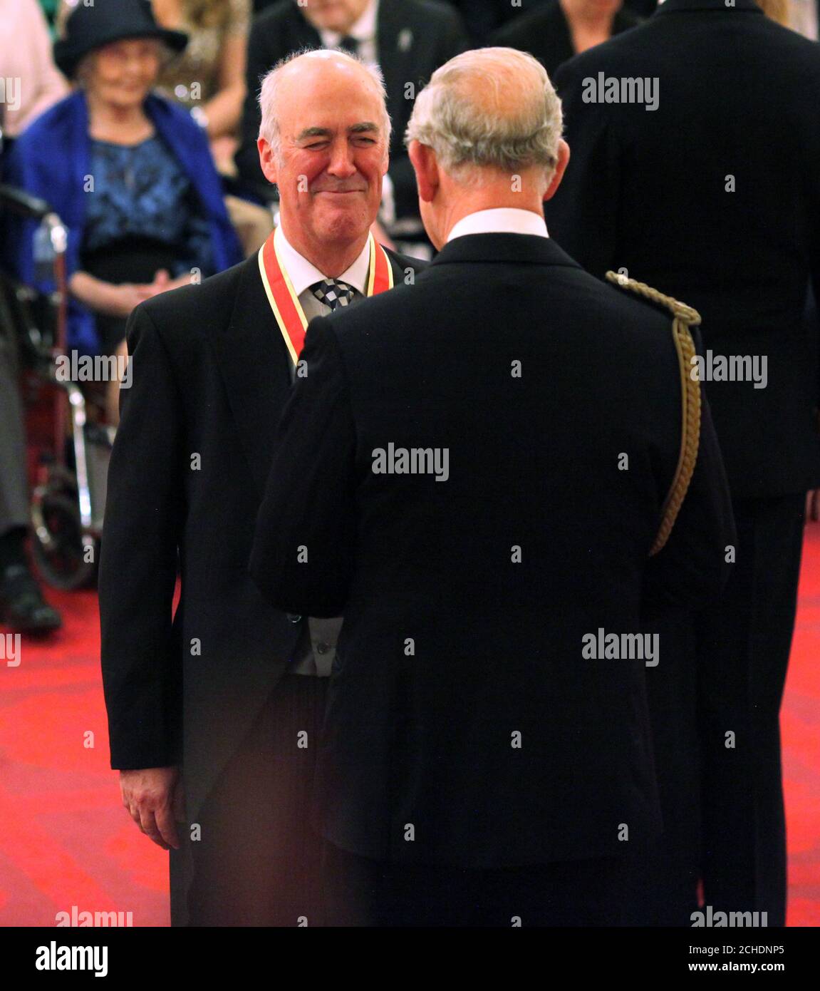 Sir Charles Saumarez Smith from London is made a Knight Bachelor of the ...