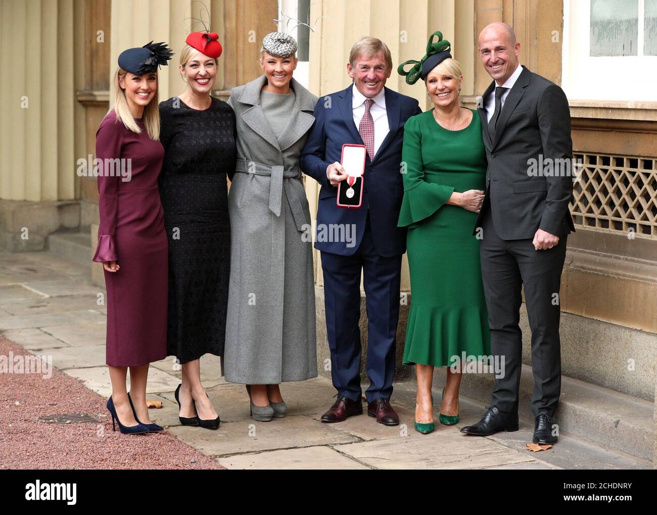 RETRANSMITTED ADDING NAMES Liverpool legend Sir Kenny Dalglish with ...