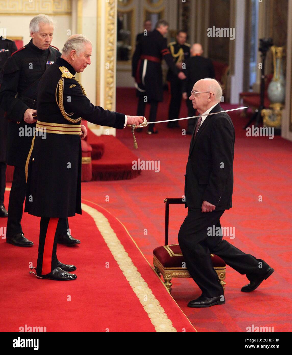 Sir Timothy Waterstone from London is made a Knight Bachelor of the ...