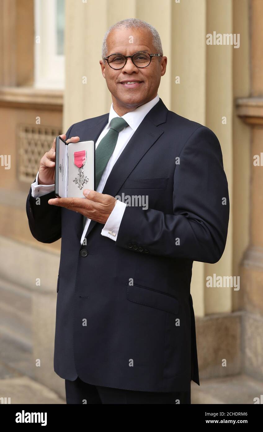 Gary Wilmot with his MBE (Member of the Order of the British Empire ...