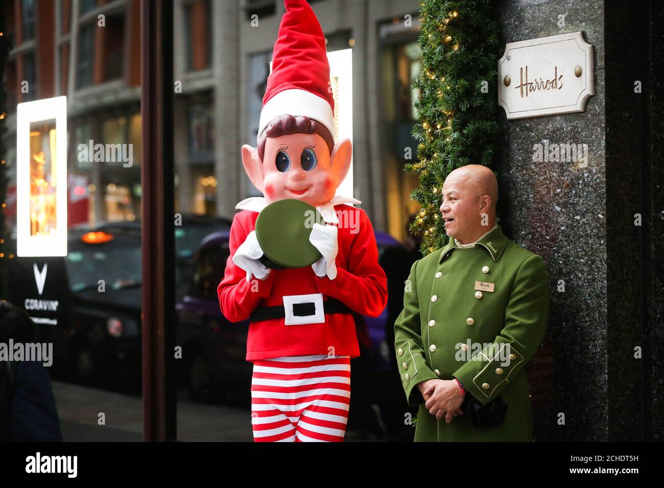 EDITORIAL USE ONLY Elfie and Elvie from UK toy brand Elves Behaving ...